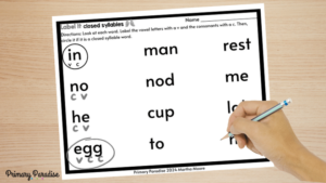 What is a Closed Syllable and How to Teach It: 8 Strategies