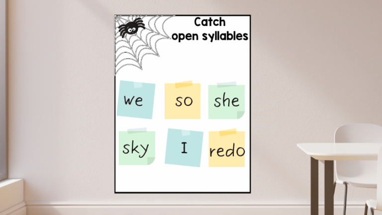 What are Open Syllables and 5 Simple Strategies to Teach Them