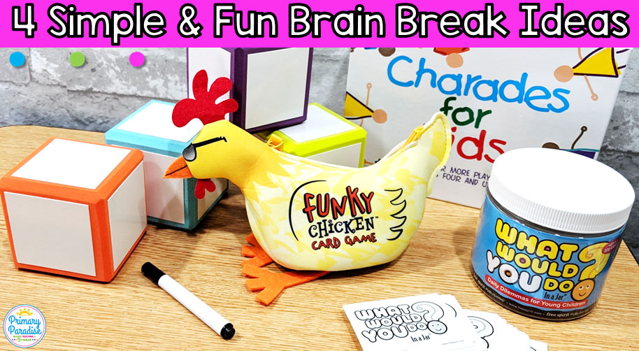 4 Brain Break Ideas For Elementary Classrooms Simple And Fun 4 Brain Break Ideas For Elementary Classrooms Simple And Fun