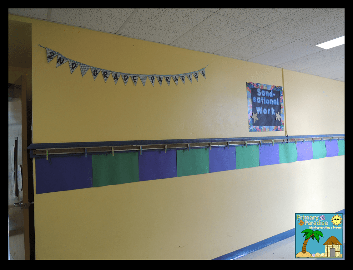 My 2nd Grade Tropical Classroom!
