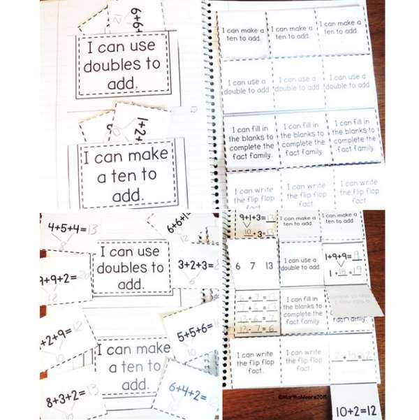 Fact Families, Make Ten, Doubles: Commutative & Associative 1.OA.B.3