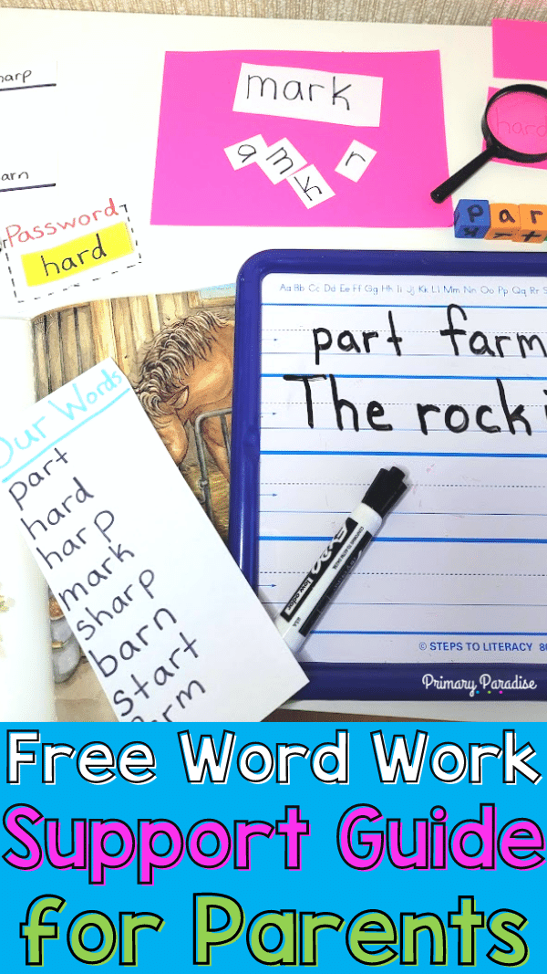 Spelling Word and Sight Word Practice Free Printable Guide for Parents