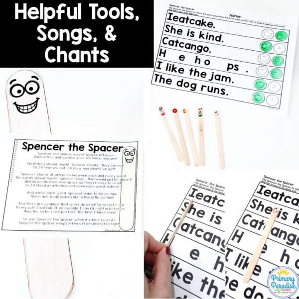 Basic Sentence Lessons: I Can Write Sentences