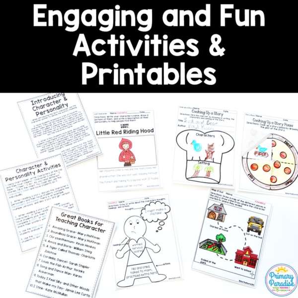 Story Elements & Reading Genre Posters & Activities
