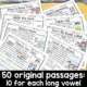 Long Vowel Reading Passages: Personalized Comprehension Passages