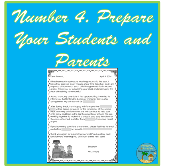 5 Ways to Prepare for a Maternity Leave as a Teacher