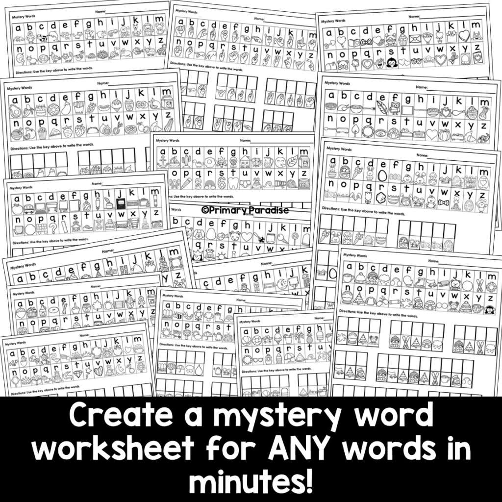 Mystery Words MEGA BUNDLE