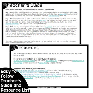 Digital Writing Curriculum for K-2 Resource for Google Slides