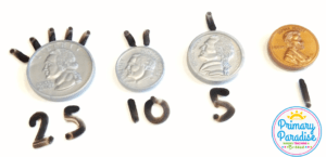 Hairy Money: An Intervention Tool for Counting Coins