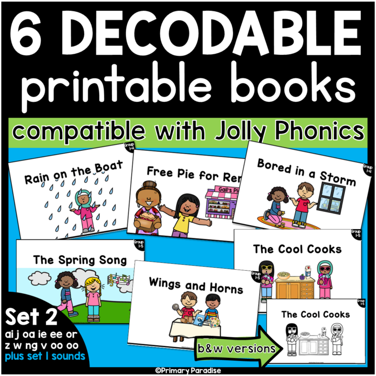 Decodable Jolly Phonics Books Srt 2