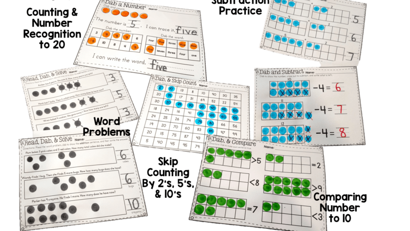 Let your students use bingo dabbers to practice skills such as counting ...