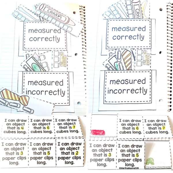 Non-Standard Measurement: Measuring with Cubes and Clips 1.MD.A.2