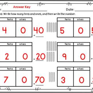 Place Value: Two Digit Numbers: Tens & Ones 1.NBT.B.2