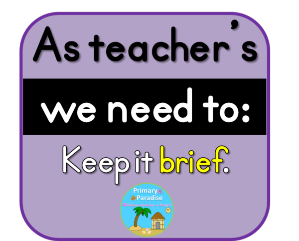 Don't Talk So Much or Effective Communication in the Classroom